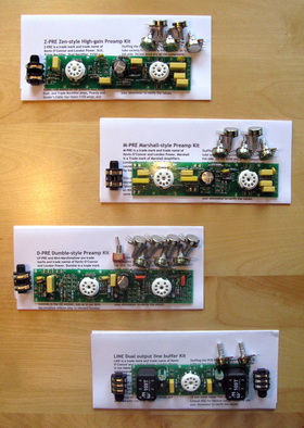 Preamp Kit Selection